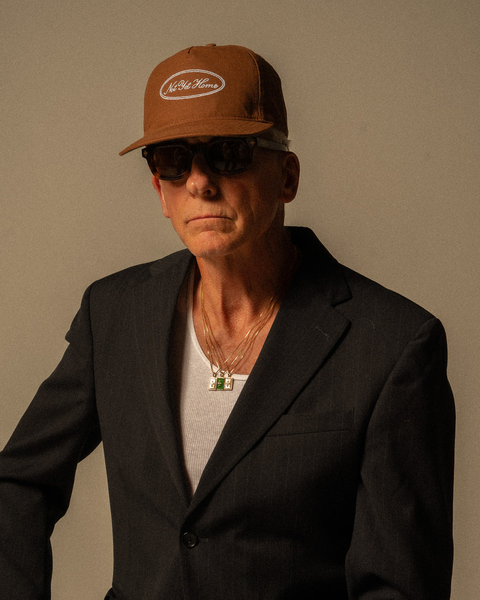 'OVAL LOGO' RIPSTOP CAP - CLAY – NOT YET HOME