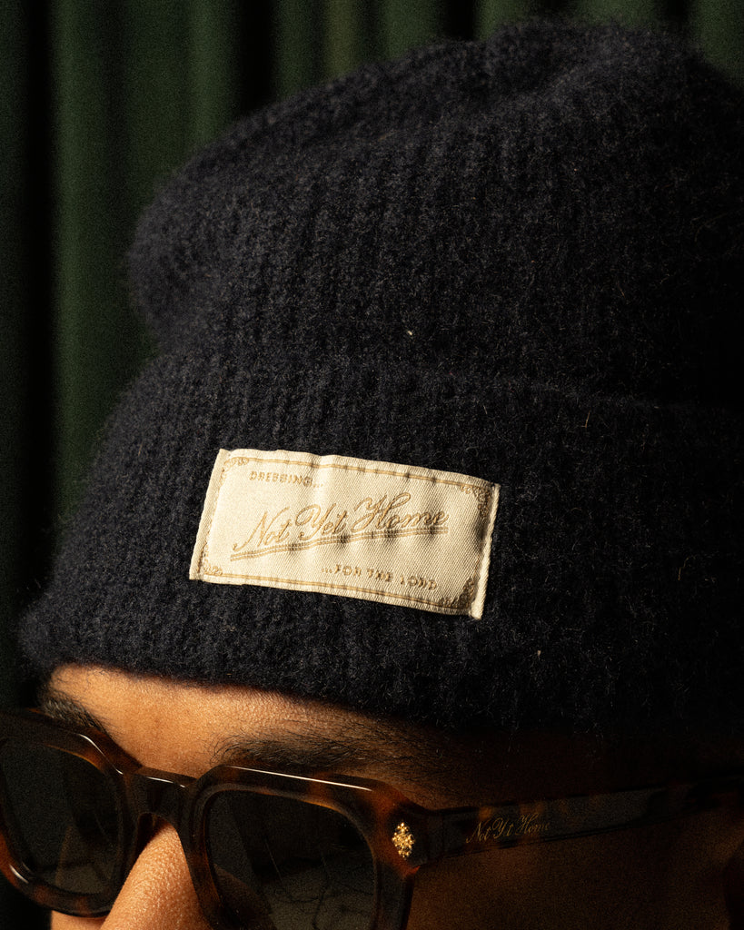 NYH BEANIE - NAVY – NOT YET HOME