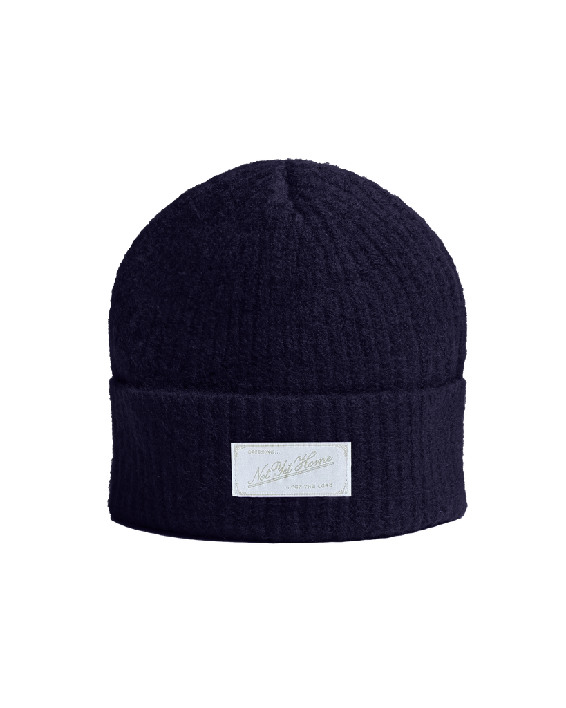NYH BEANIE - NAVY – NOT YET HOME